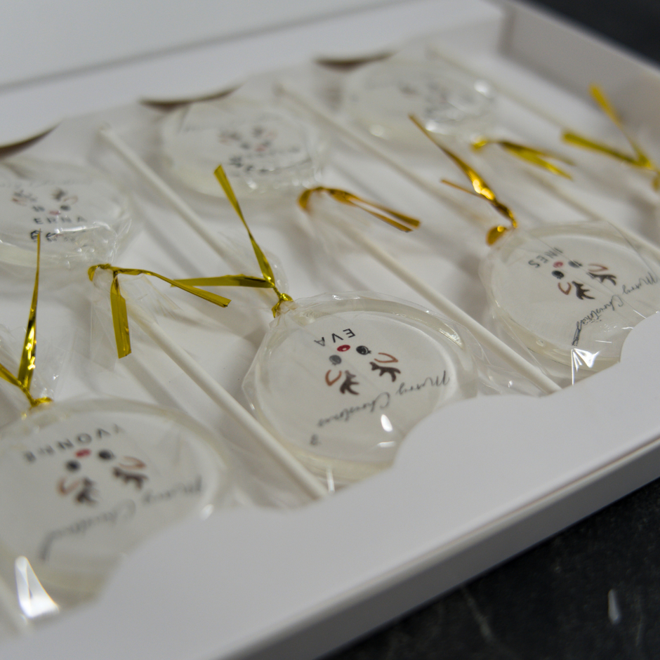 Welcome "Miracle" – Wonderpops personalisierte Lollis